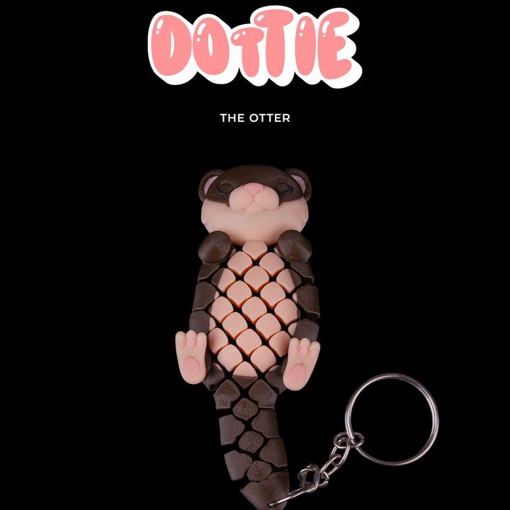 3D Printable Dottie, the Otter by Stlflix